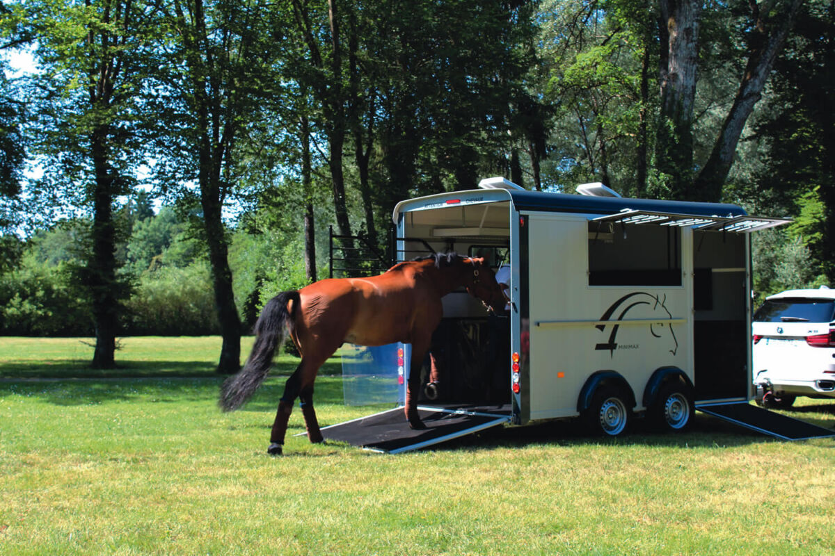 Cheval Liberte Maxi3 Herringbone Horse Trailer - D&G Trailers