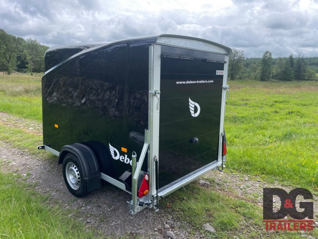 Debon Cargo 1300 Box Van Trailer in Black For Sale - D&G Trailers