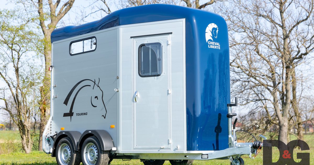 💙Brand New Colour💙 Cheval Liberte Touring Country Double Horse Trailer ...