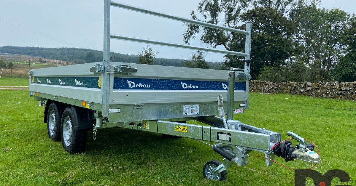 Debon PW2.4 Three Way Tipping Trailer 2600kg Gross - D&G Trailers
