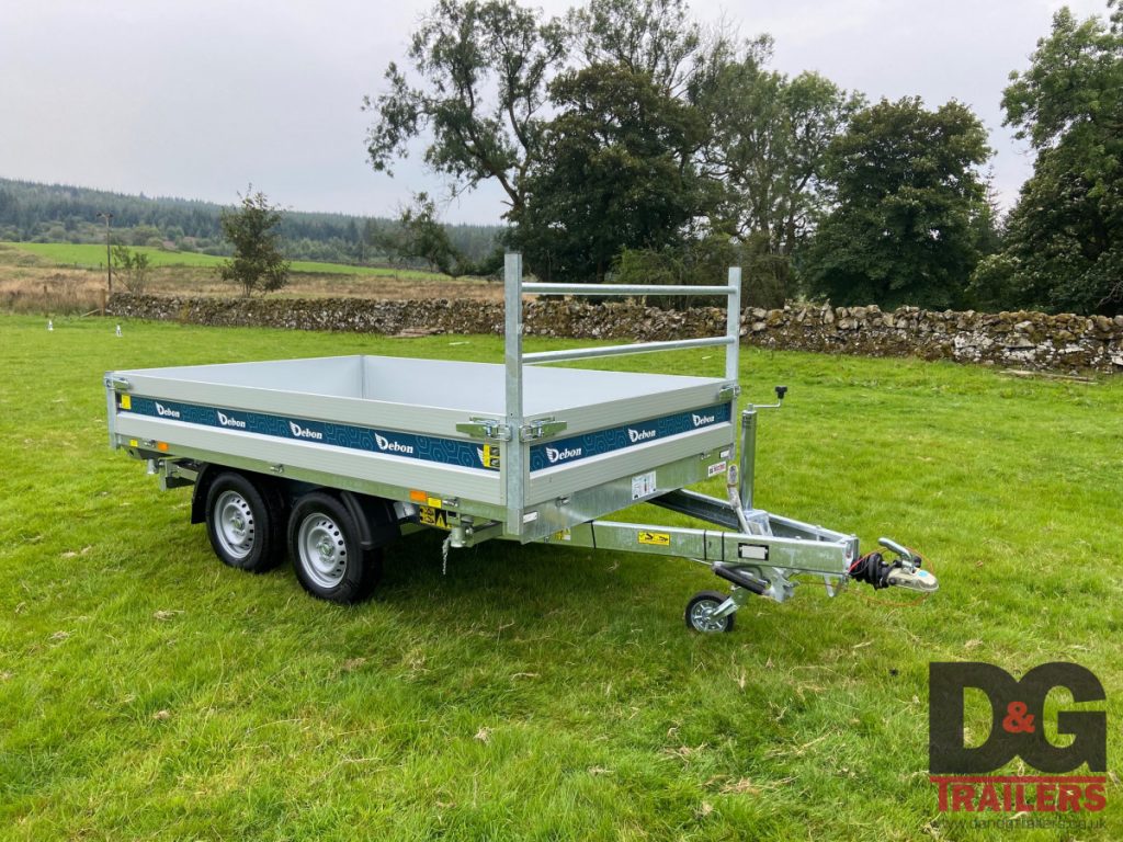 Debon PW2.4 Three Way Tipping Trailer 2600kg Gross - D&G Trailers