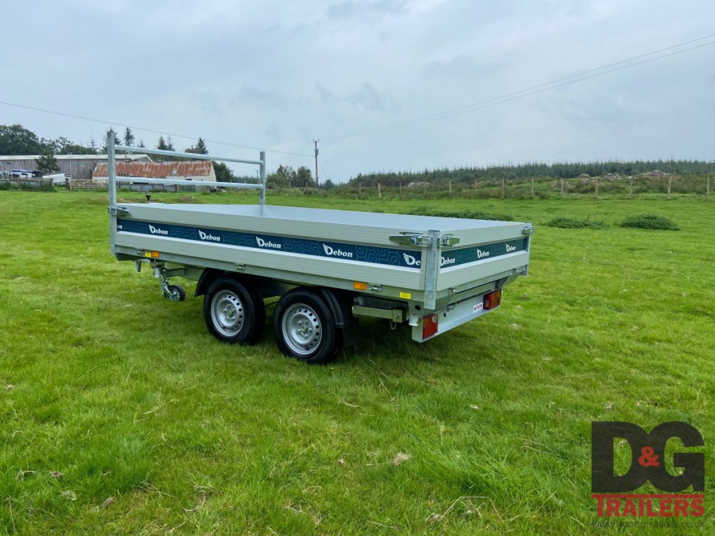 Debon PW2.4 Three Way Tipping Trailer 2600kg Gross - D&G Trailers