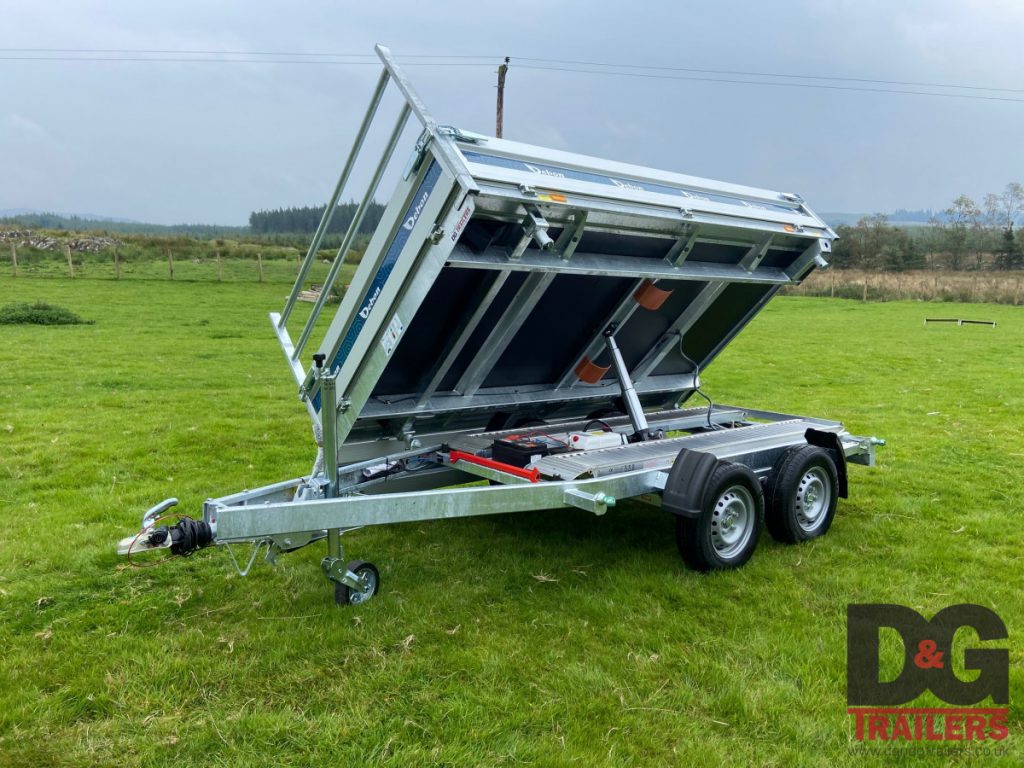 Debon PW2.4 Three Way Tipping Trailer 2600kg Gross - D&G Trailers