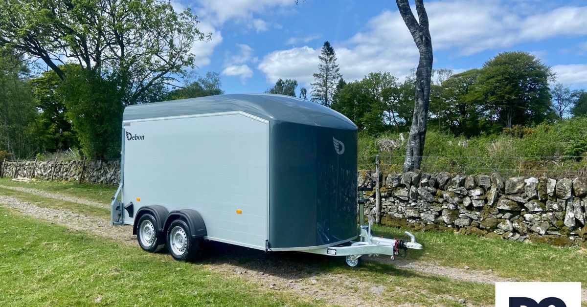 Buy a Debon Roadster C700 Box Van Trailer in Grey - D&G Trailers