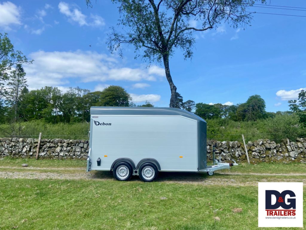 Buy a Debon Roadster C700 Box Van Trailer in Grey - D&G Trailers