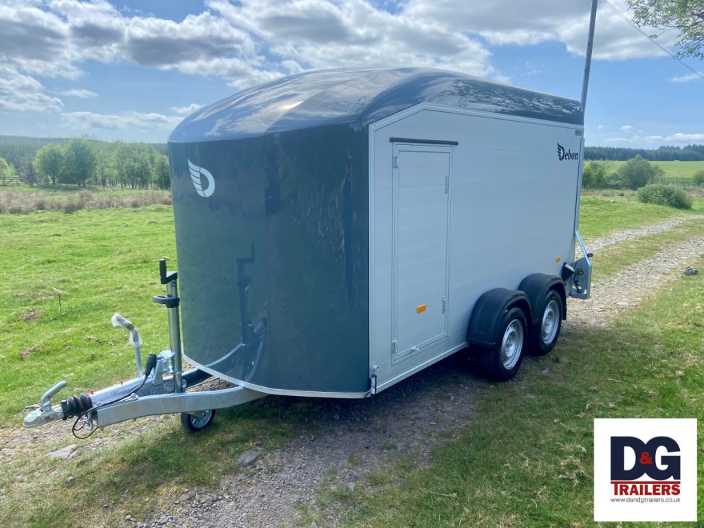 Buy a Debon Roadster C700 Box Van Trailer in Grey - D&G Trailers