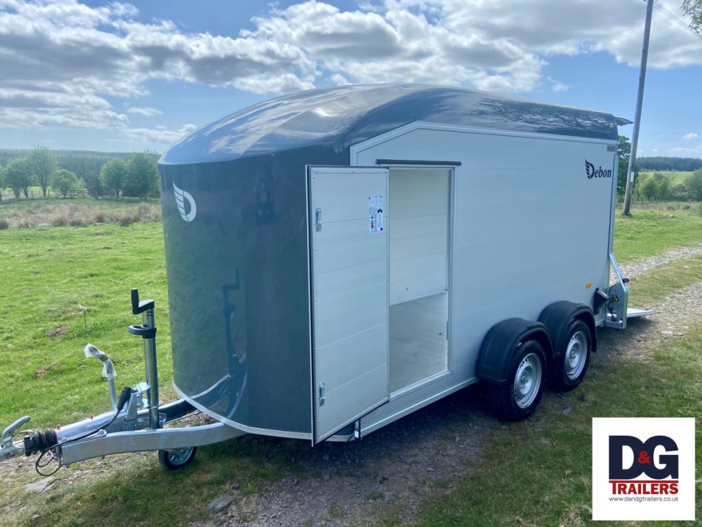 Buy a Debon Roadster C700 Box Van Trailer in Grey - D&G Trailers