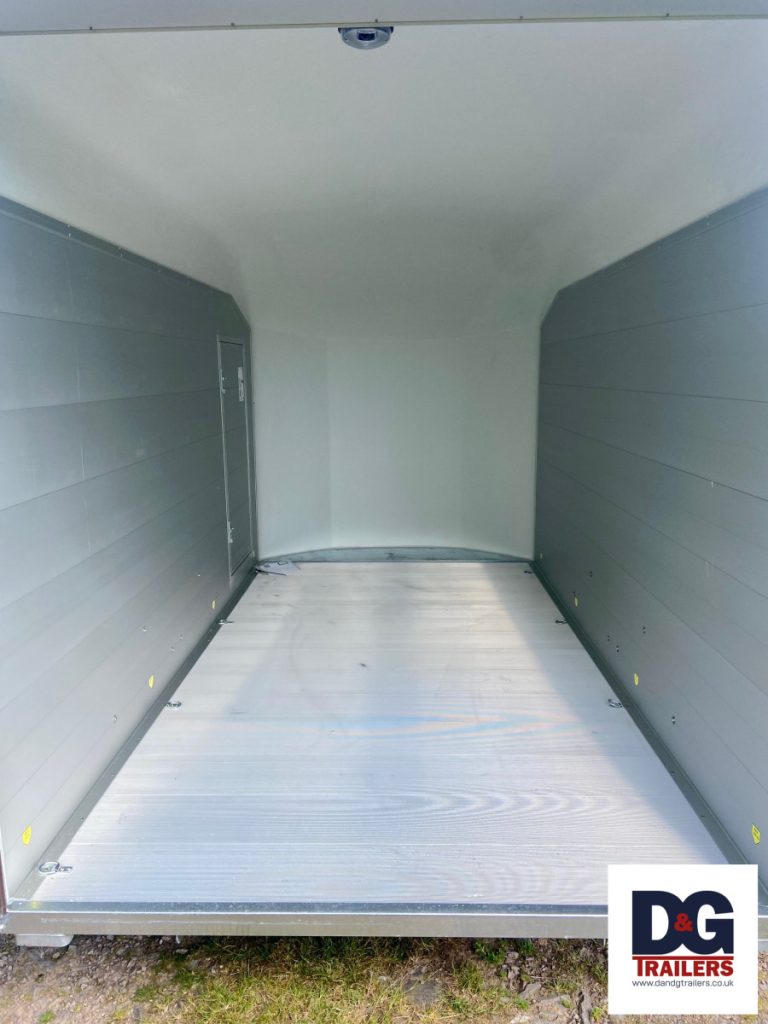 Buy a Debon Roadster C700 Box Van Trailer in Grey - D&G Trailers