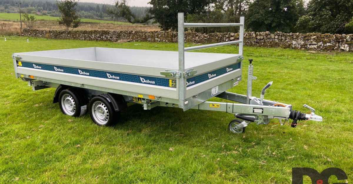 Debon PW3.6 Three Way Tipping Trailer 3500kg Gross - D&G Trailers