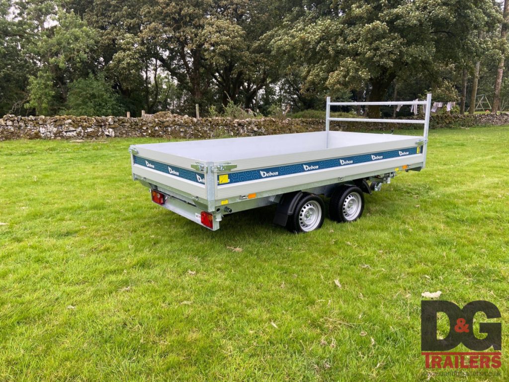 Debon PW3.6 Three Way Tipping Trailer 3500kg Gross - D&G Trailers