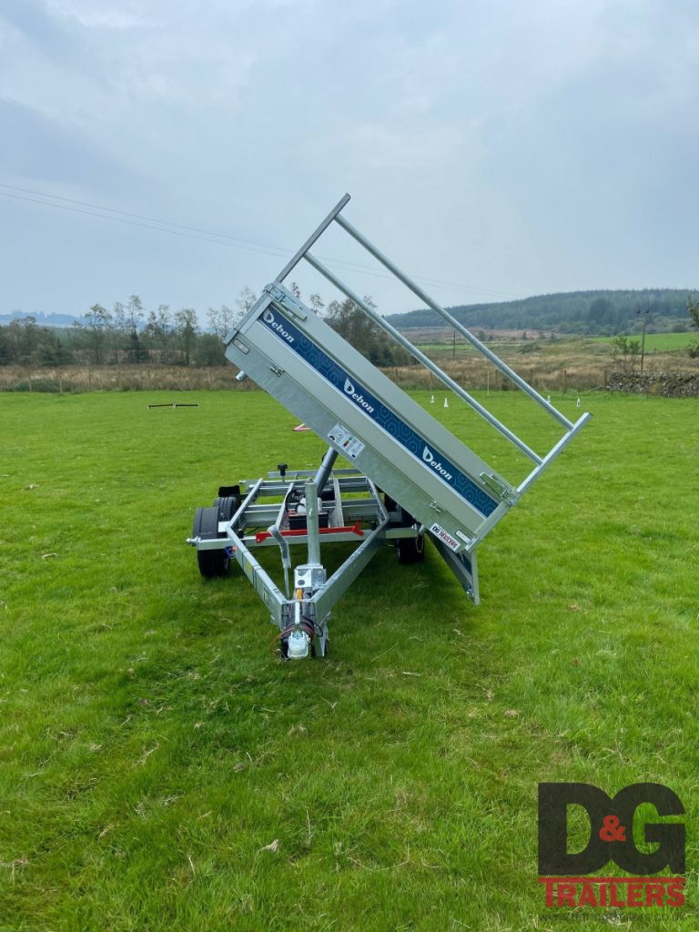 Debon PW3.6 Three Way Tipping Trailer 3500kg Gross - D&G Trailers