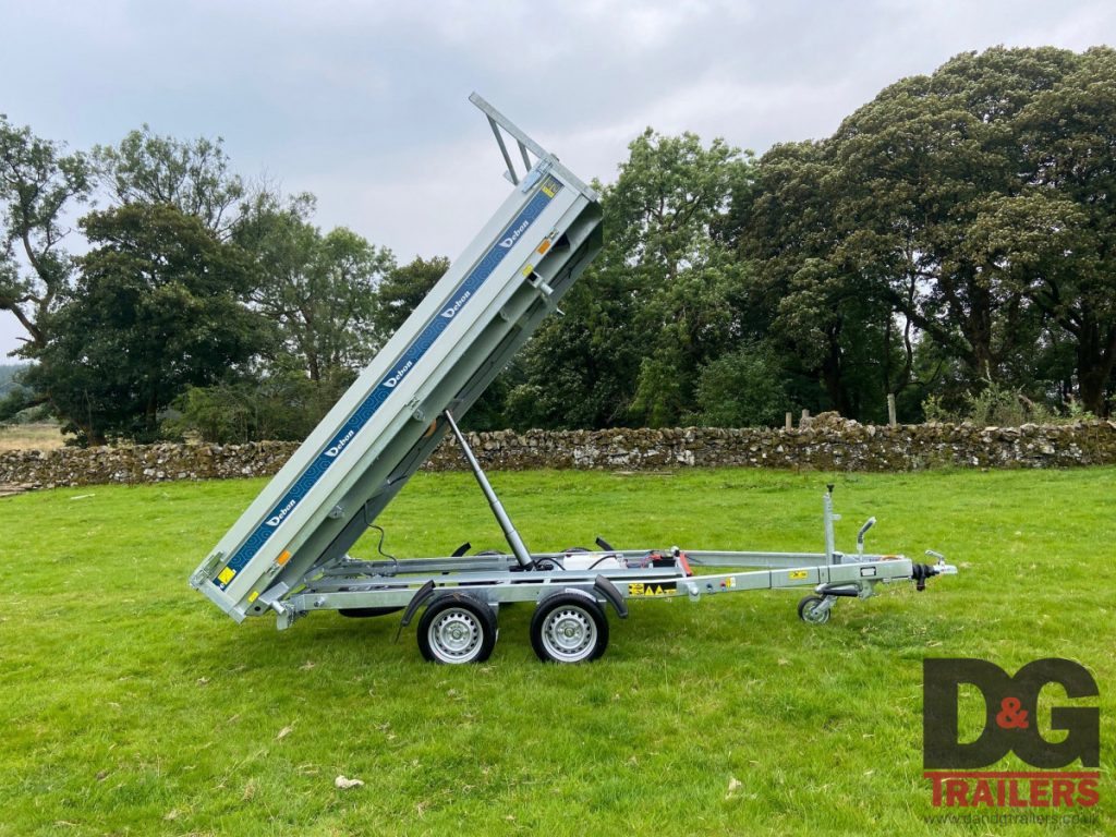 Debon PW3.6 Three Way Tipping Trailer 3500kg Gross - D&G Trailers