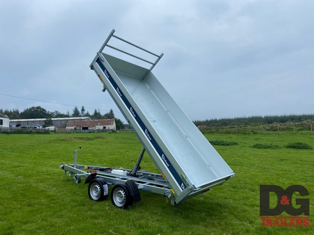 Debon PW3.6 Three Way Tipping Trailer 3500kg Gross - D&G Trailers