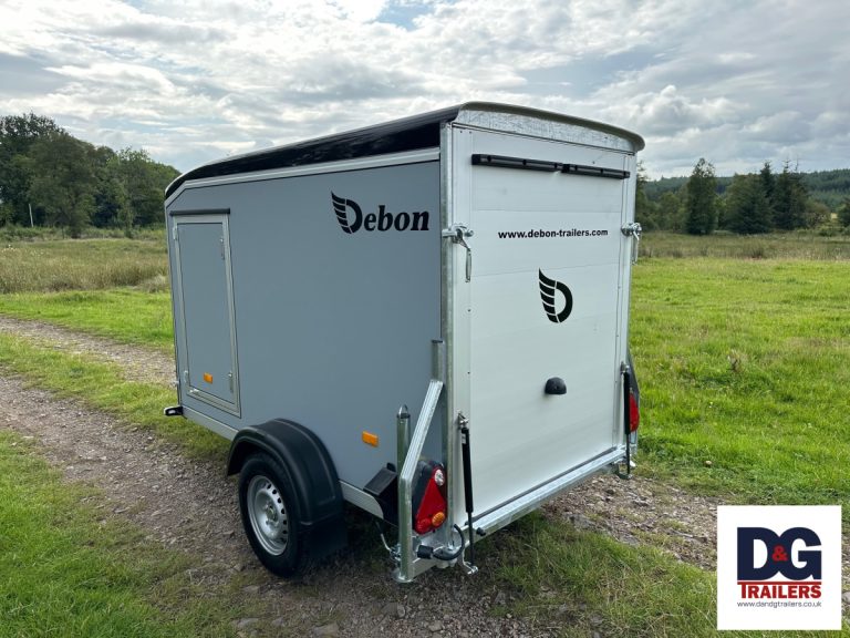 Debon C255 Single Axle Box Van Trailer - D&G Trailers