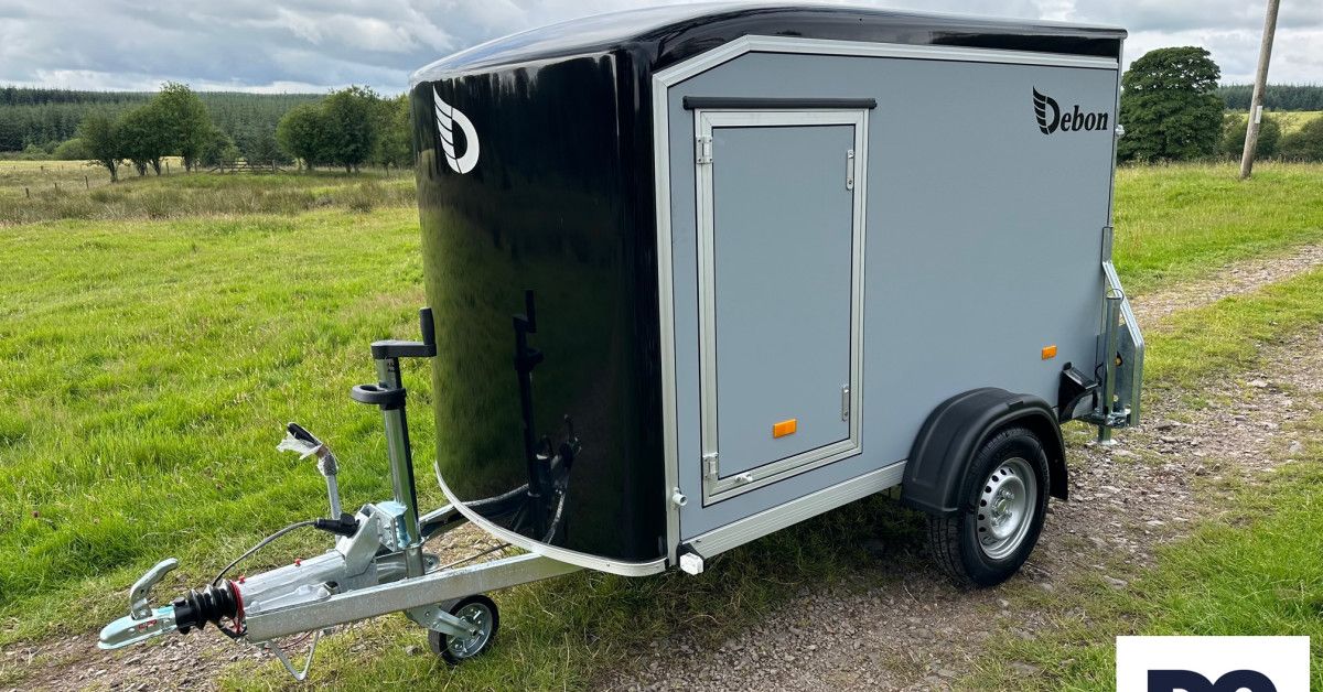 Debon C255 Single Axle Box Van Trailer - D&G Trailers