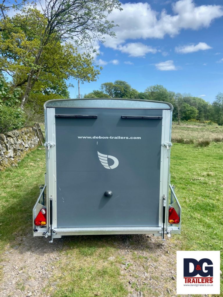 Debon Cargo 1300 Box Van Trailer in Grey For Sale - D&G Trailers