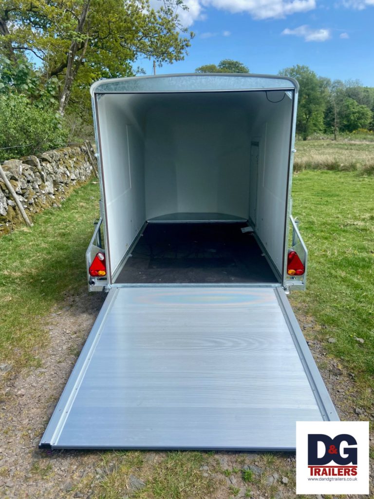 Debon Cargo 1300 Box Van Trailer in Grey For Sale - D&G Trailers