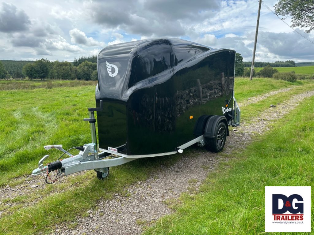 Debon Cargo 1300 Box Van Trailer in Black with Alloy Wheels For Sale ...