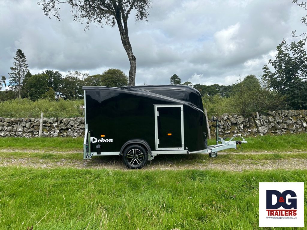 Debon Cargo 1300 Box Van Trailer in Black with Alloy Wheels For Sale ...