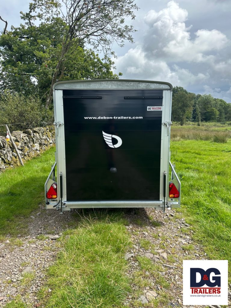 Debon Cargo 1300 Box Van Trailer in Black with Alloy Wheels For Sale ...