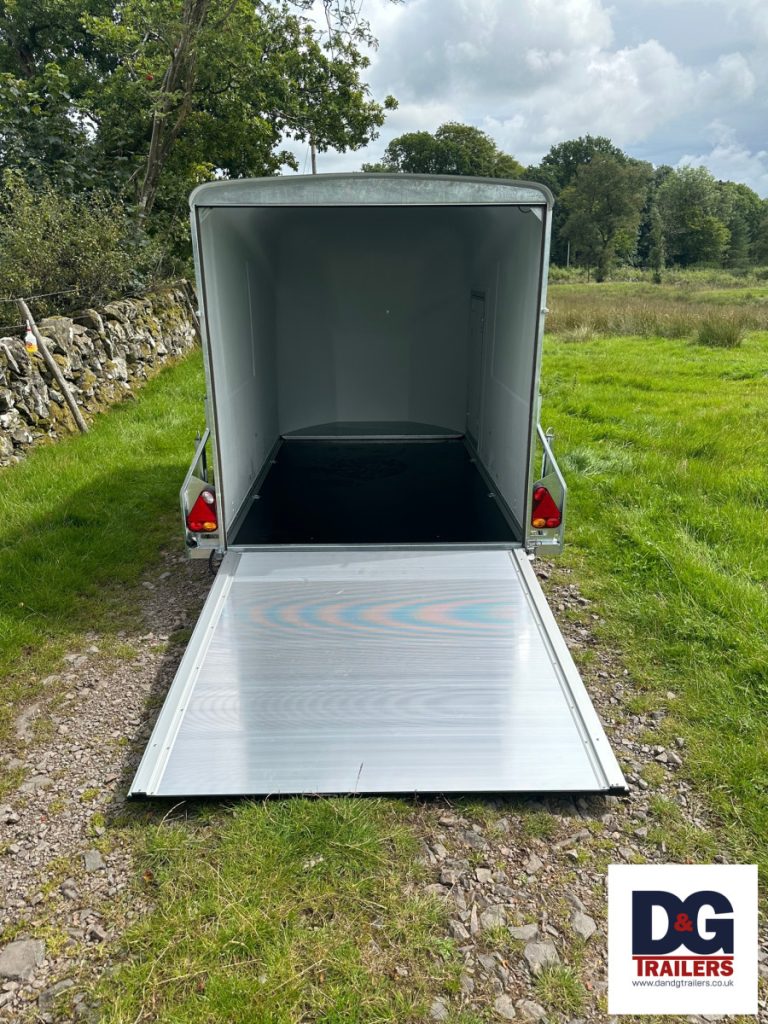 Debon Cargo 1300 Box Van Trailer in Black with Alloy Wheels For Sale ...